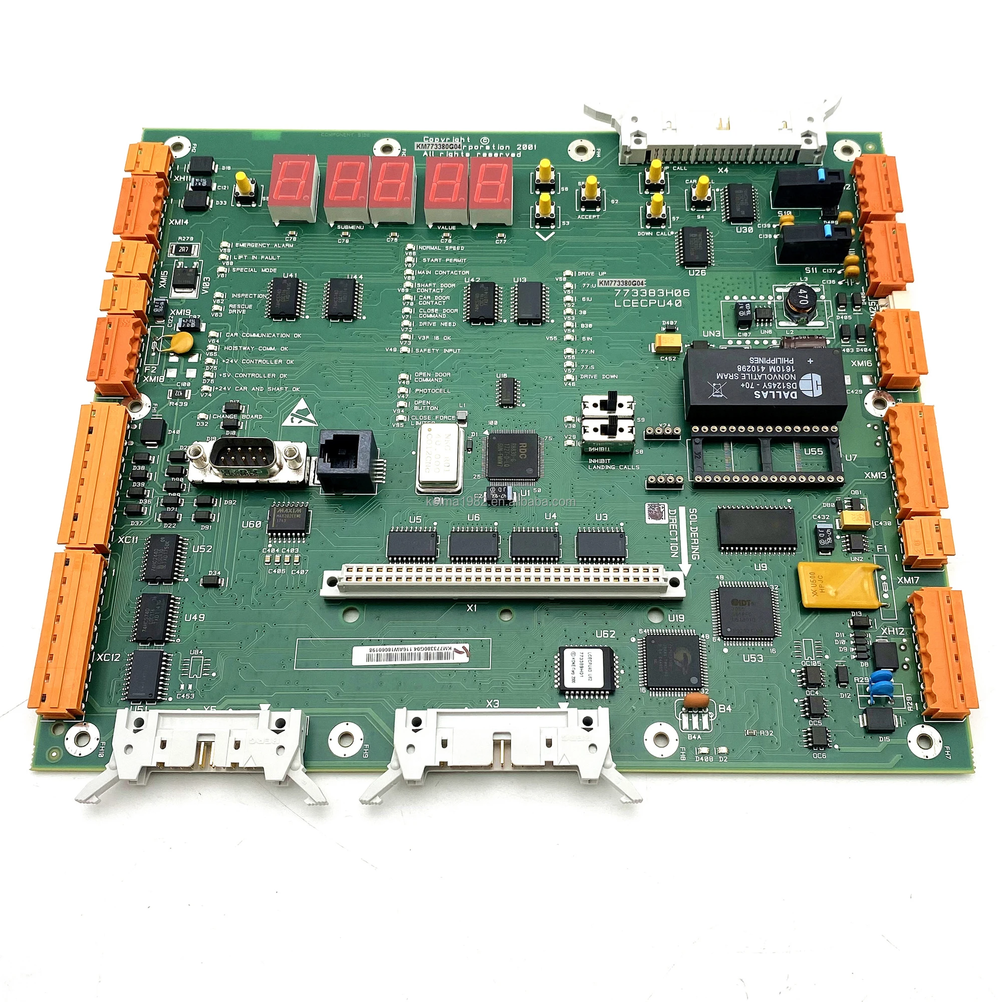 Elevator Board Lce Cpu40 Km773383h06 Km773380g04 Km773380g02 For Kone ...