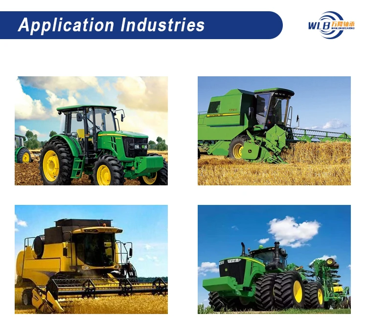 Oem Four Holes Square Flanged Disc Unit Agricultural Bearing Round Bore ...