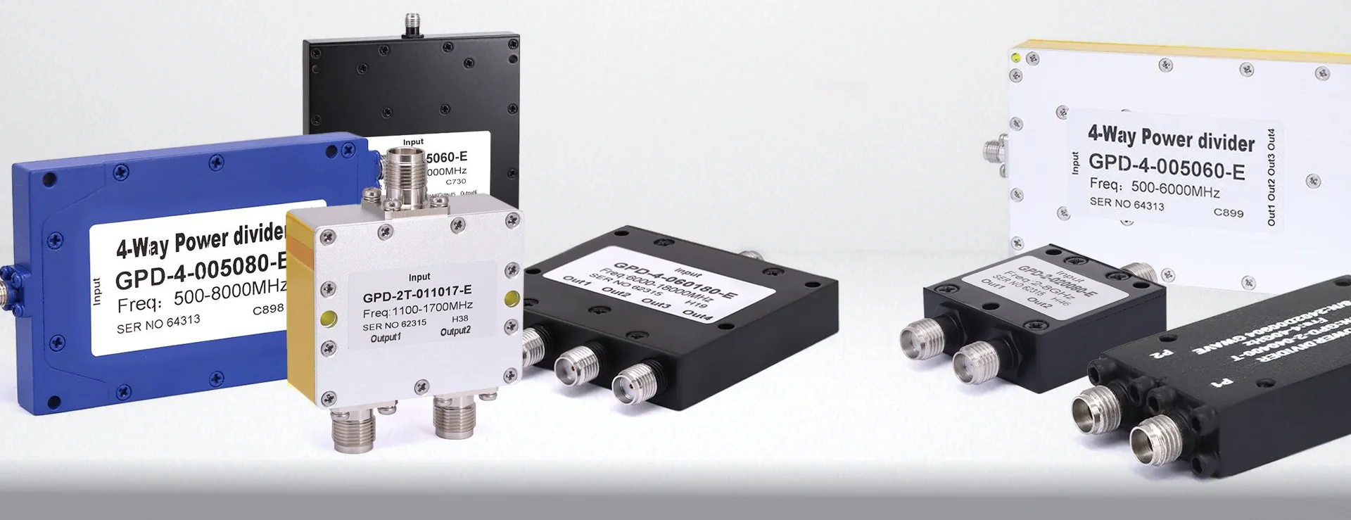 2-Way 2.92mm Power Splitter for Telecom DC to 40 GHz 1 Watt Rated ...