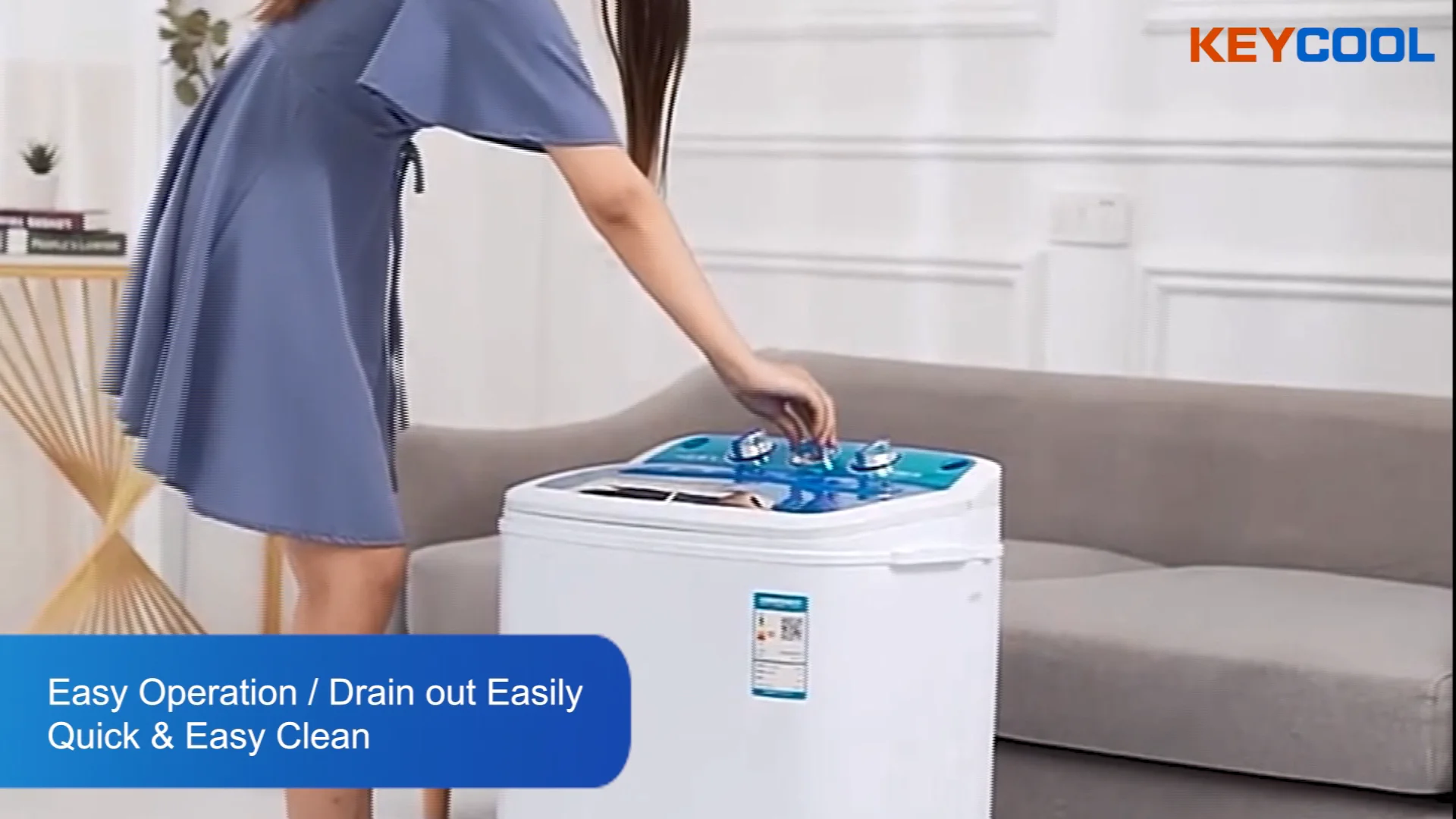 9kg Semi-auto Top Loading Twin Tub Washing Machine - Buy Washing ...