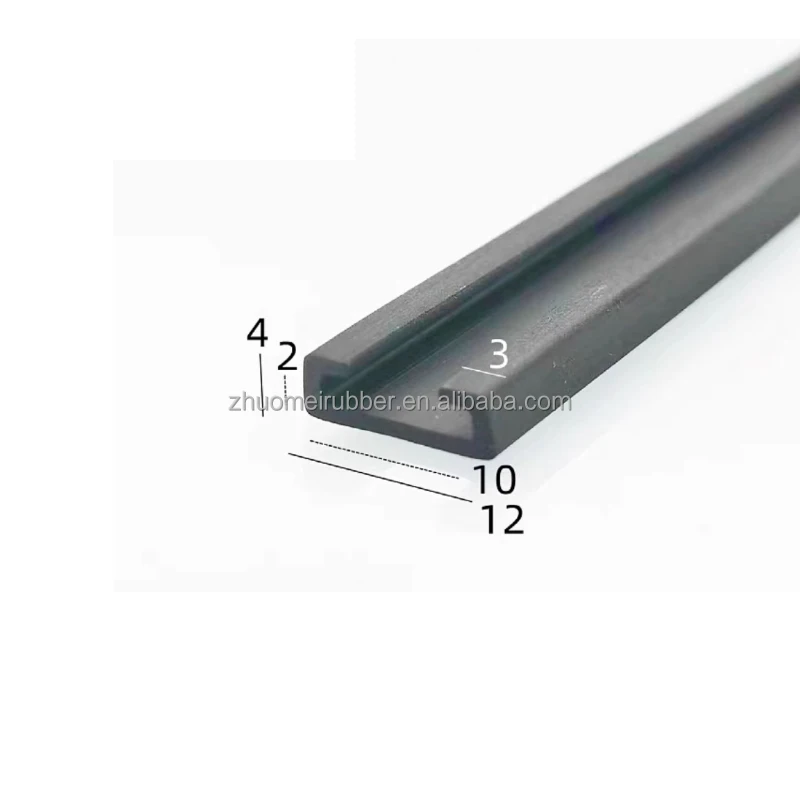 C Channel Fuel Tank Strap Chafe Rubber, 3mm Thick EPDM/Nitrile, Oil ...