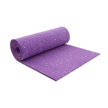 Epdm Purple Rubber Flooring Tiles For Gym Fitness Protective Flooring ...