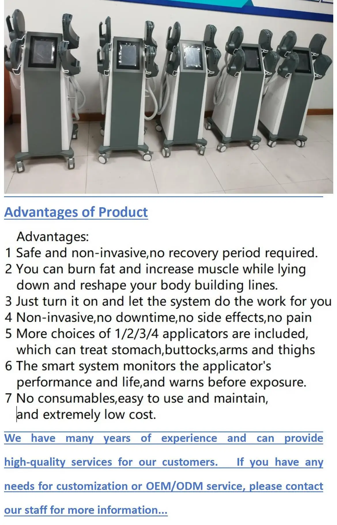 Ems Body Slim Mmachine Muscle Build Fat Burn Weight Loss 15 Tesla 6000w ...