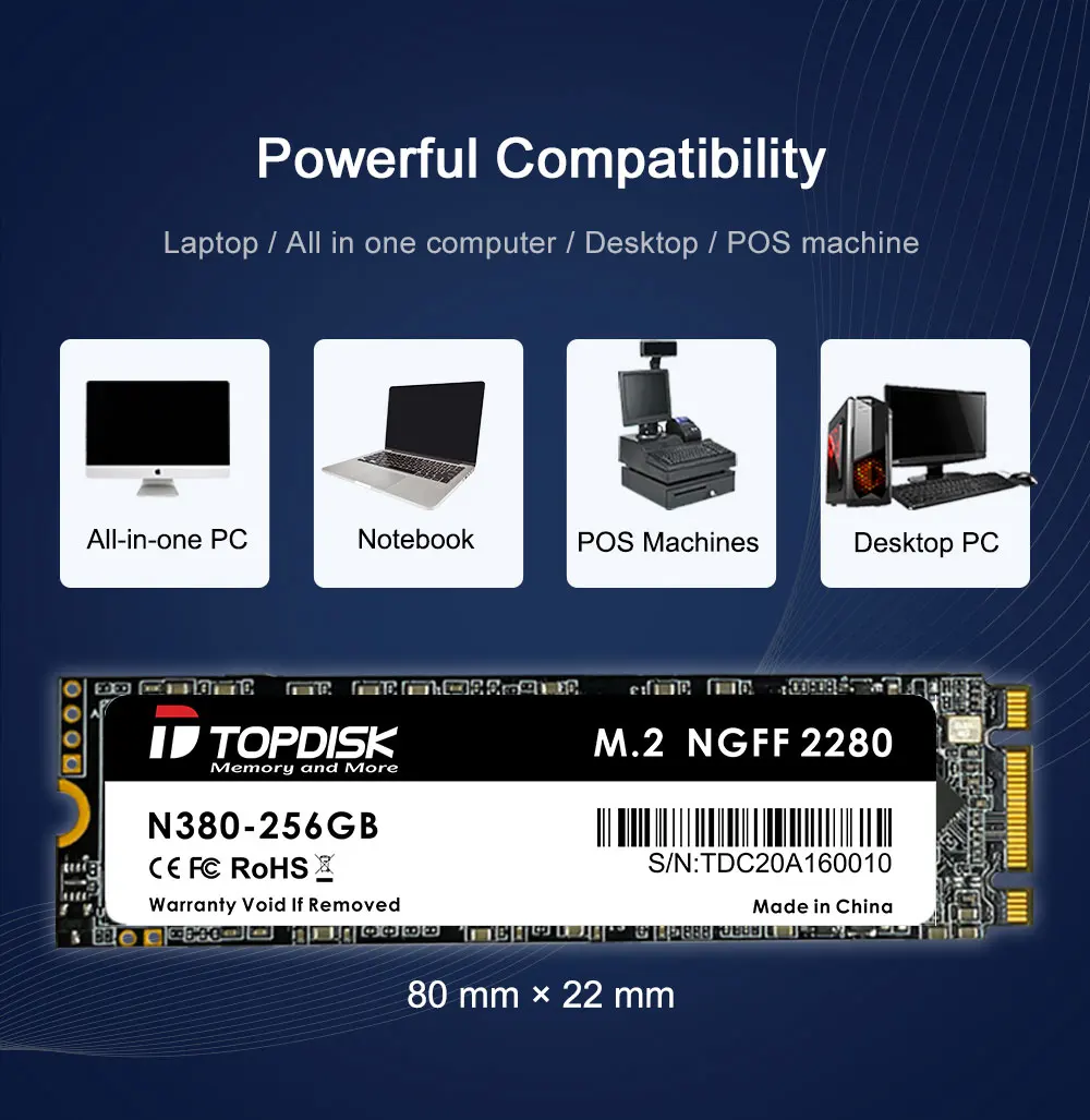 Hot Selling M2 SSD - Fast Storage for Laptops & Desktops
