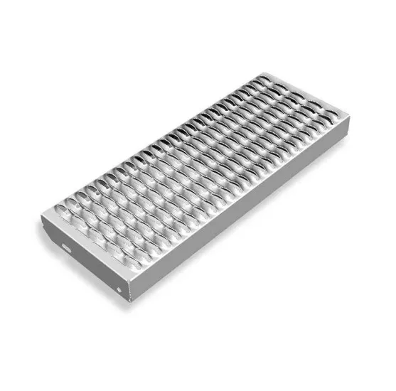 Perforated Metal Diamond Grip Stair Tread Safety Aluminium Grating For ...