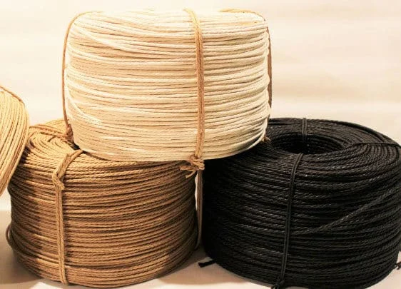 4mm Weaving Paper Rope Danish Kraft Paper Cord Strong Woven Ropes for ...