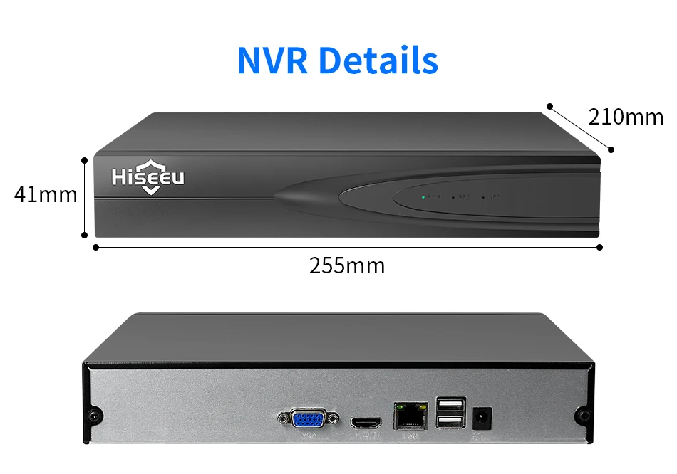 16 Channel CCTV Security NVR HD - Motion Detection Template
