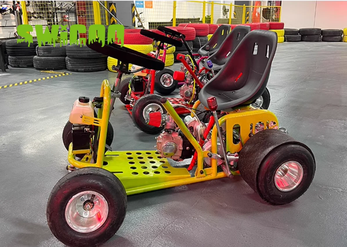 Light Weight 125cc Go Kart with 8.5HP Engine & Auto Clutch - Optimal ...
