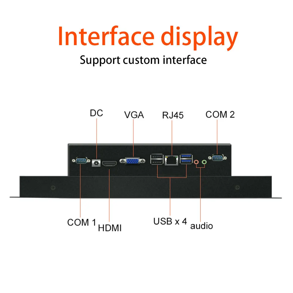 Lcd Led Interactive 43 Inch Capacitive Pure Flat Touch Screen Monitor ...