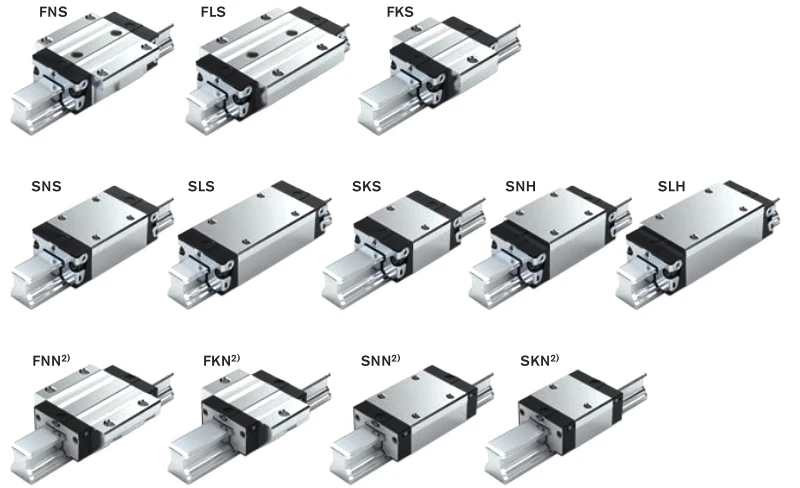 Rexroth Linear Guide Rail Block Bearing R165982053