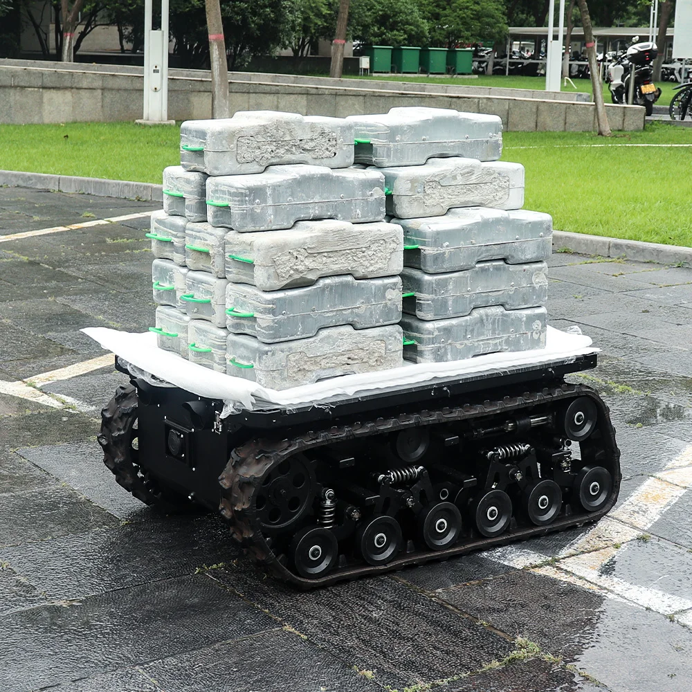 48v dc electric motor crawler electric rubber tracked carrier| Alibaba.com
