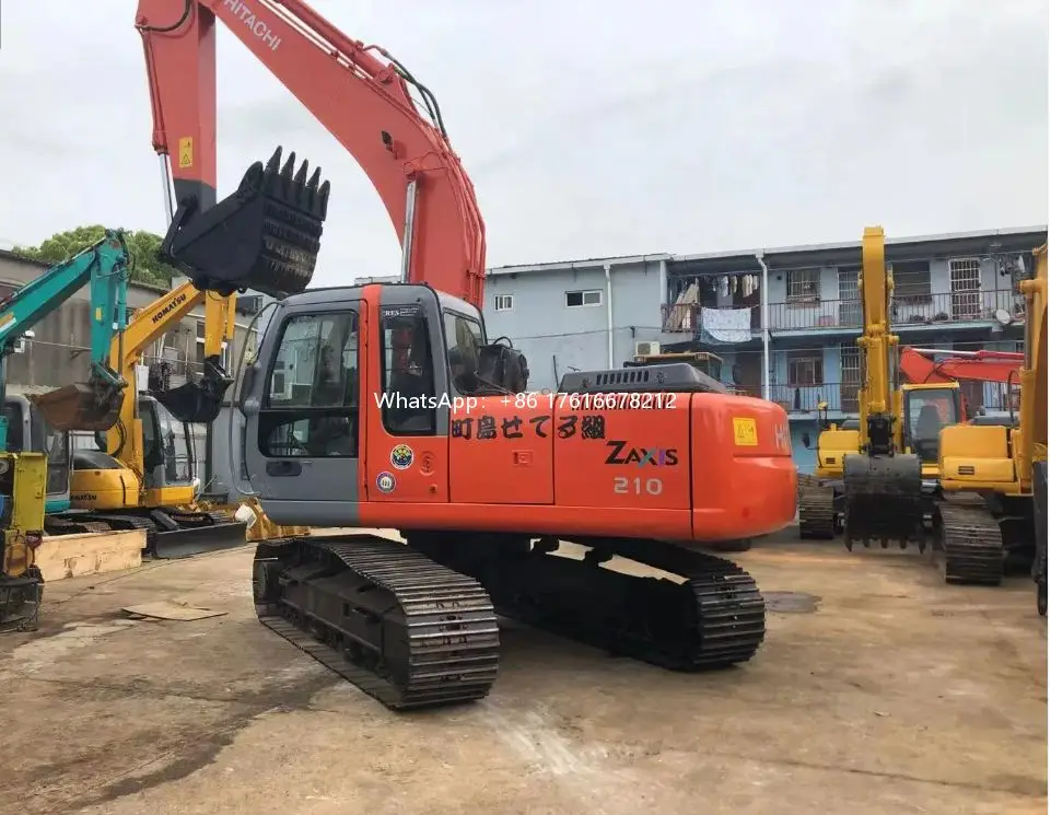Hot Sale Second Hand Hitachi ZX210 Crawler Excavator Original Engine ...