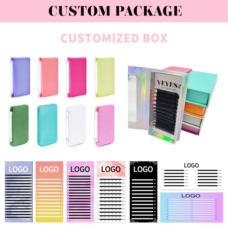 Veyes Private Label Individual Wholesale Sensitive Glue Lash Extension ...