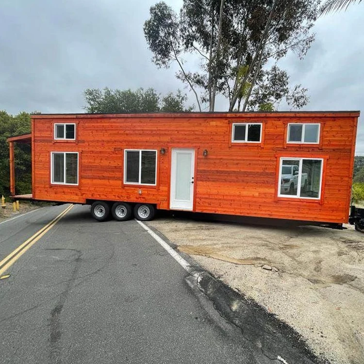 European Prefabrication Container Tiny House On Wheels For Cold Weather ...