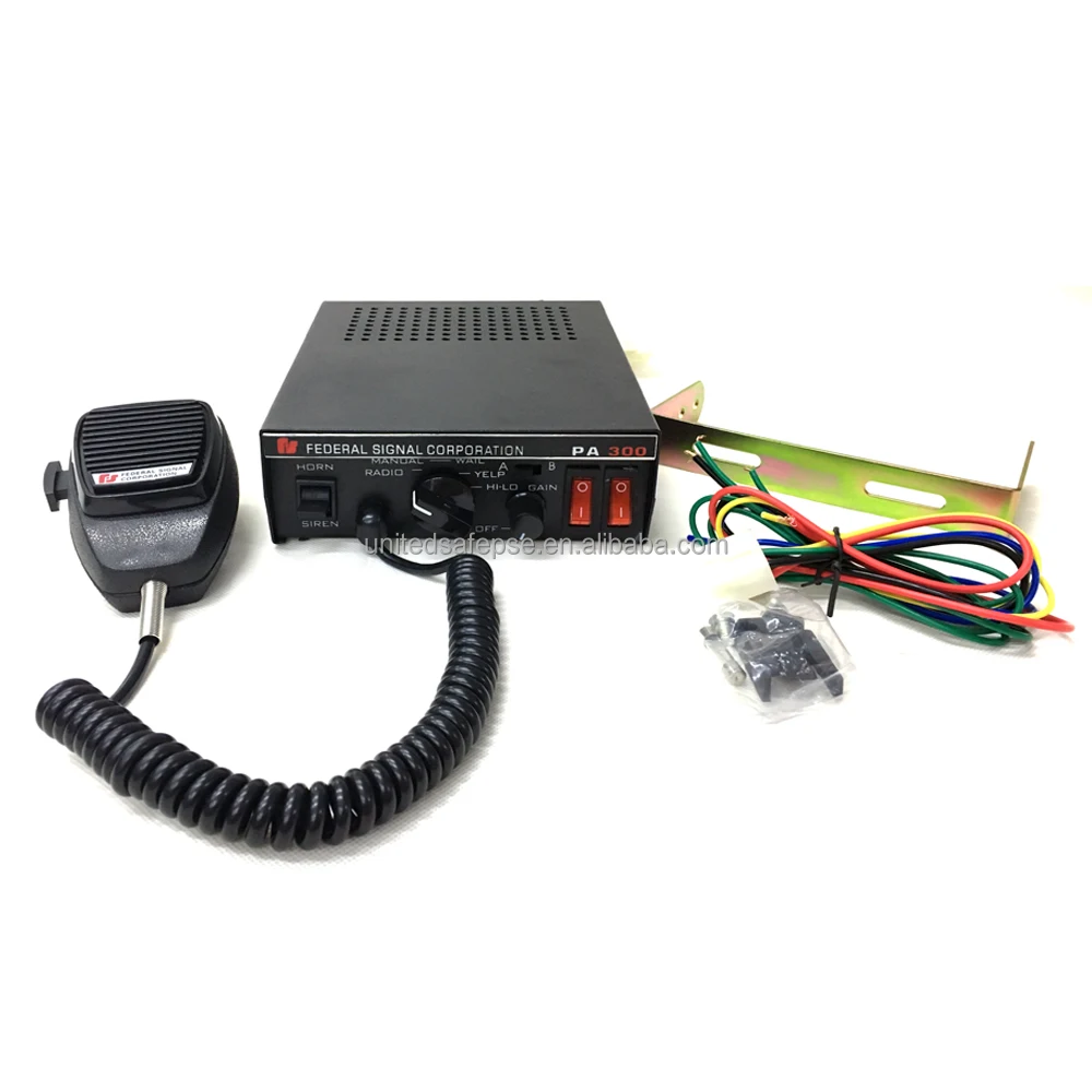 Pa300 Siren System With 200w Speaker Car Siren Sirena Ambulancia ...