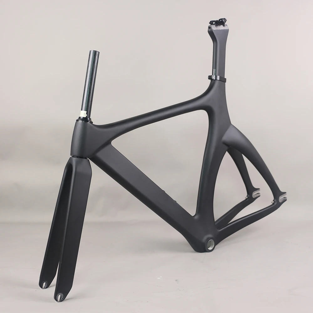 Aero Track Frame - T800 Toray Carbon Fiber Fixed Gear Bike