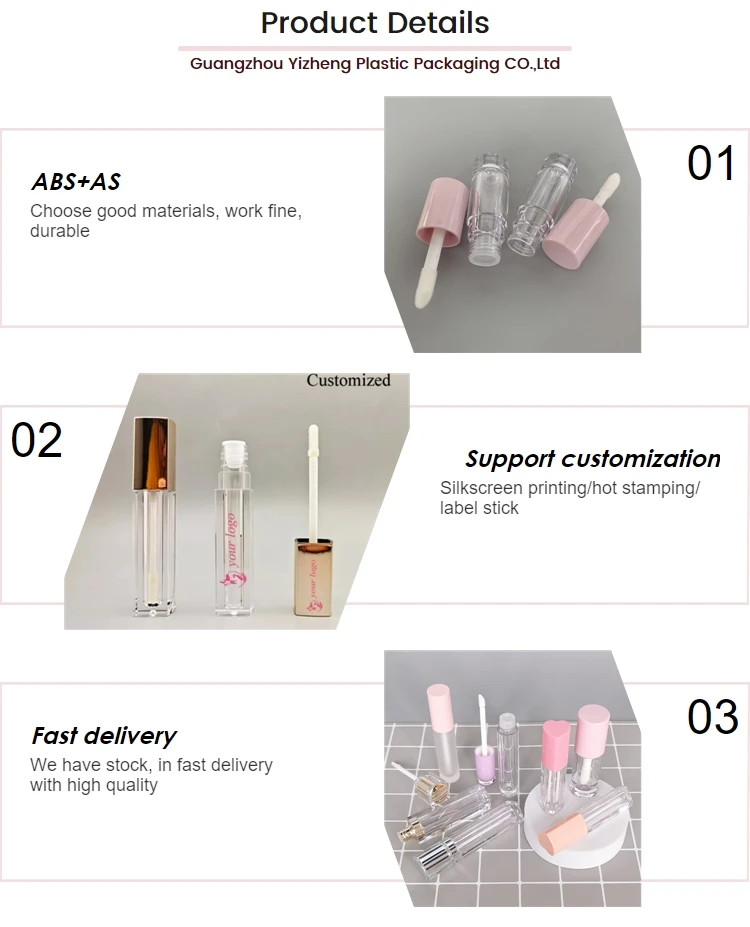 OEM Empty Blank Design Lipmatte Liquid Lipstick Tube Custom Lipgloss ...
