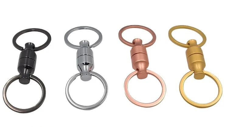 Wholesale Portable Key Chain Detachable Keychain Accessories Removable ...