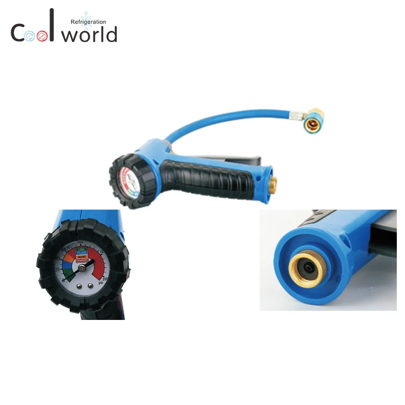 Refrigerant Charging Kit With Hose And R-134a Quick Coupler Charge A/c ...