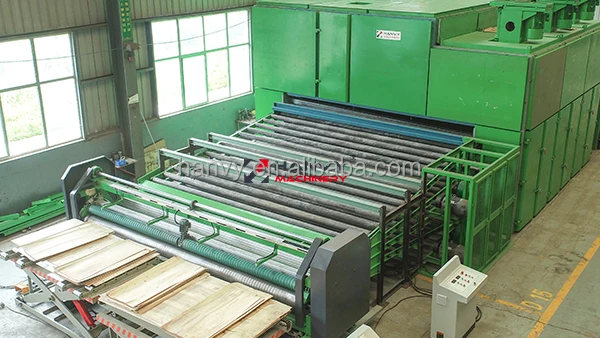 Full Automatic 4 Decks Dryer Machine Plywood Machinery Wood Veneer ...