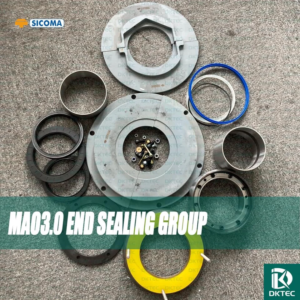 SICOMA Concrete Mixer Shaft End Seal - Original Accessories