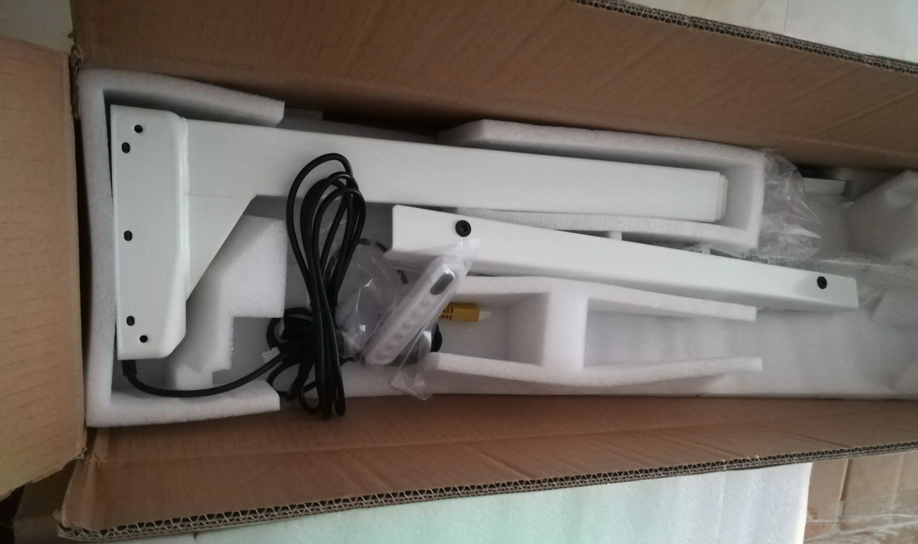 Outdoor Table Electric 3-stage Lifting Column Leg Lifting Desk Actuator ...