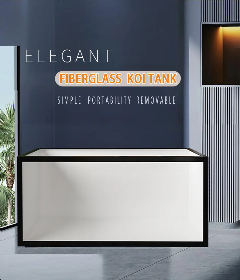 Large Commercial Fish Farming Tank Aquarium 100 Gallon Aquaculture ...