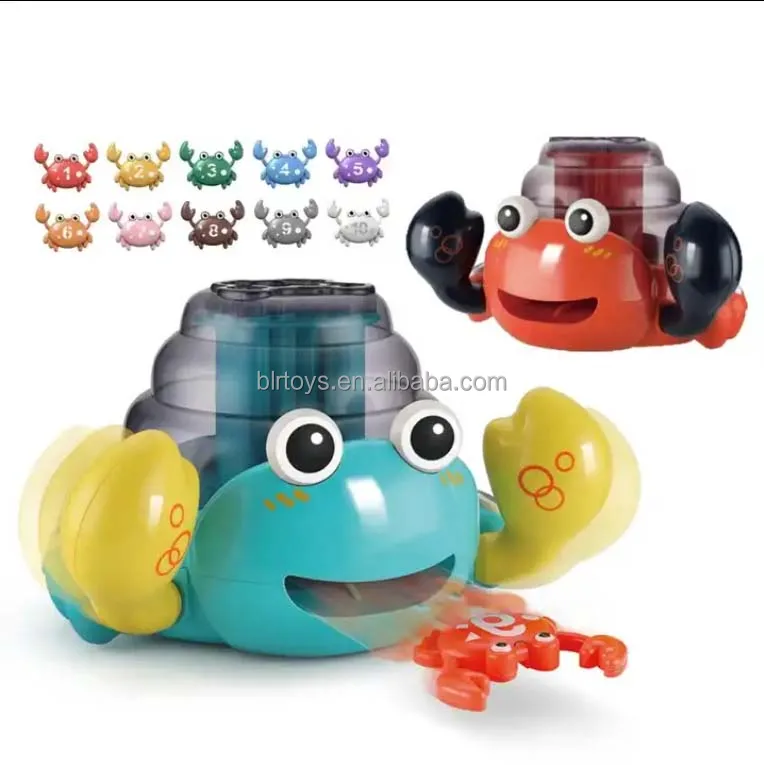 Kids Early Educational Stem Electric Crab Toy Multifunctional Learning ...