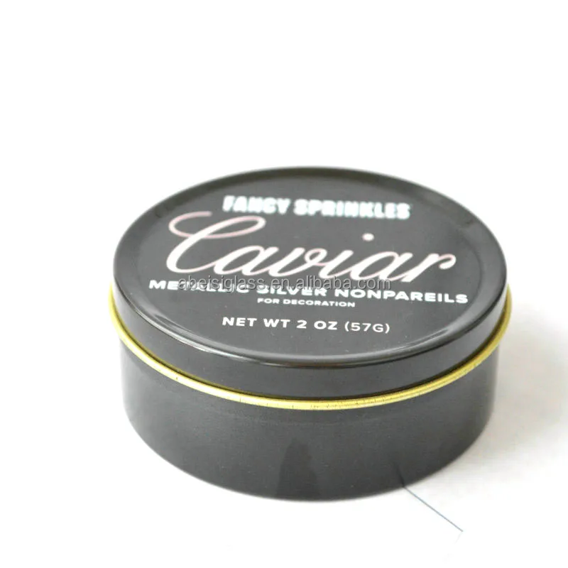 Custom Printed Round Cosmetic Pomade Aluminium Container Tin Box Tin ...