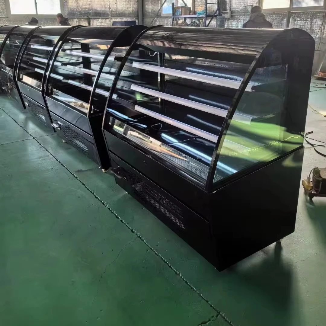 Supermarket Open Fruit Chiller Refrigerator Display Cooler for ...