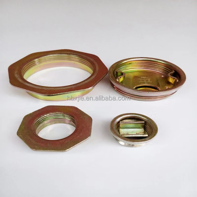 Hot Sale Metal Closure for Drum Bung / Coated Metal Drum Flange Oil ...