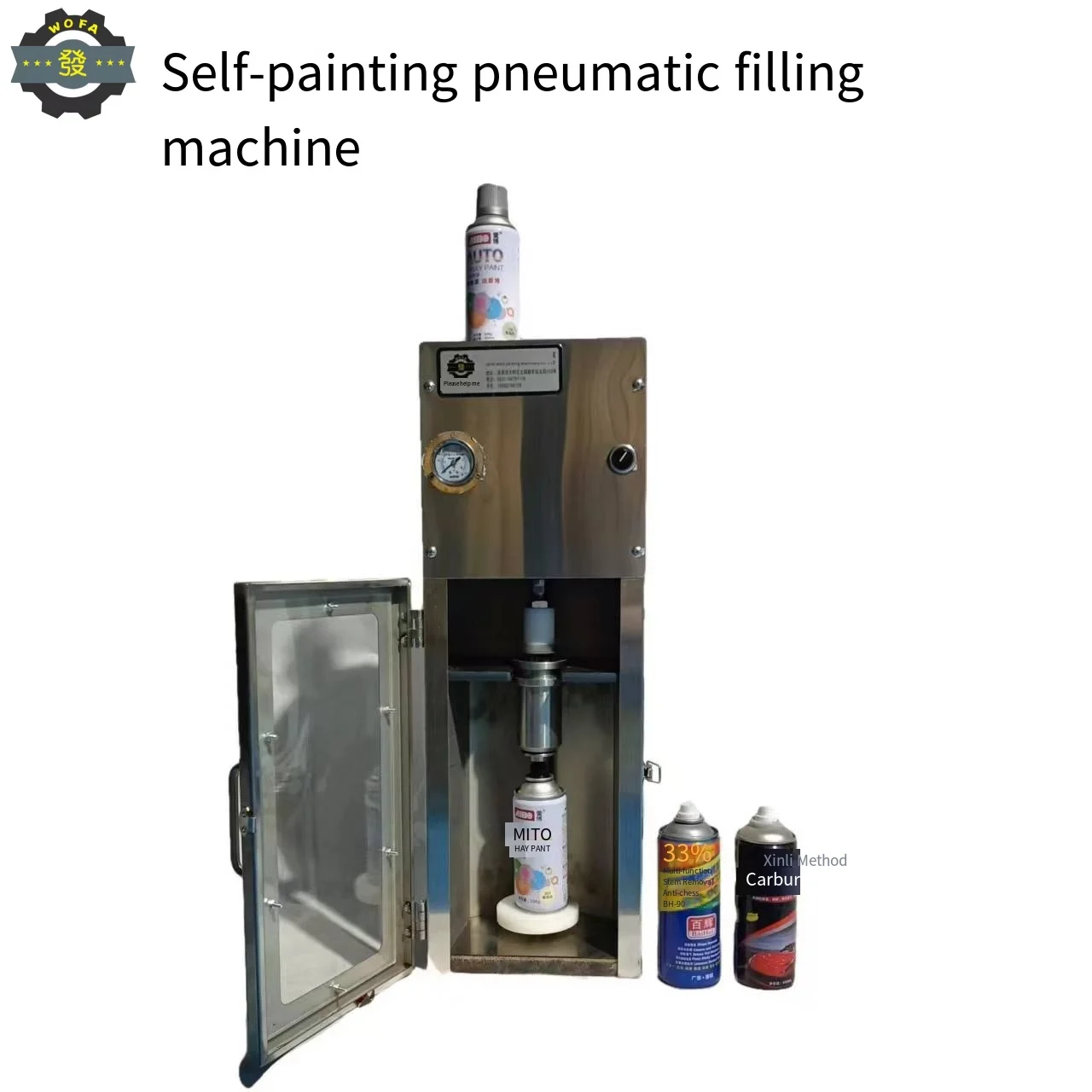 JIAHE High Quality Carburetor Cleaning Agent Filling Machine