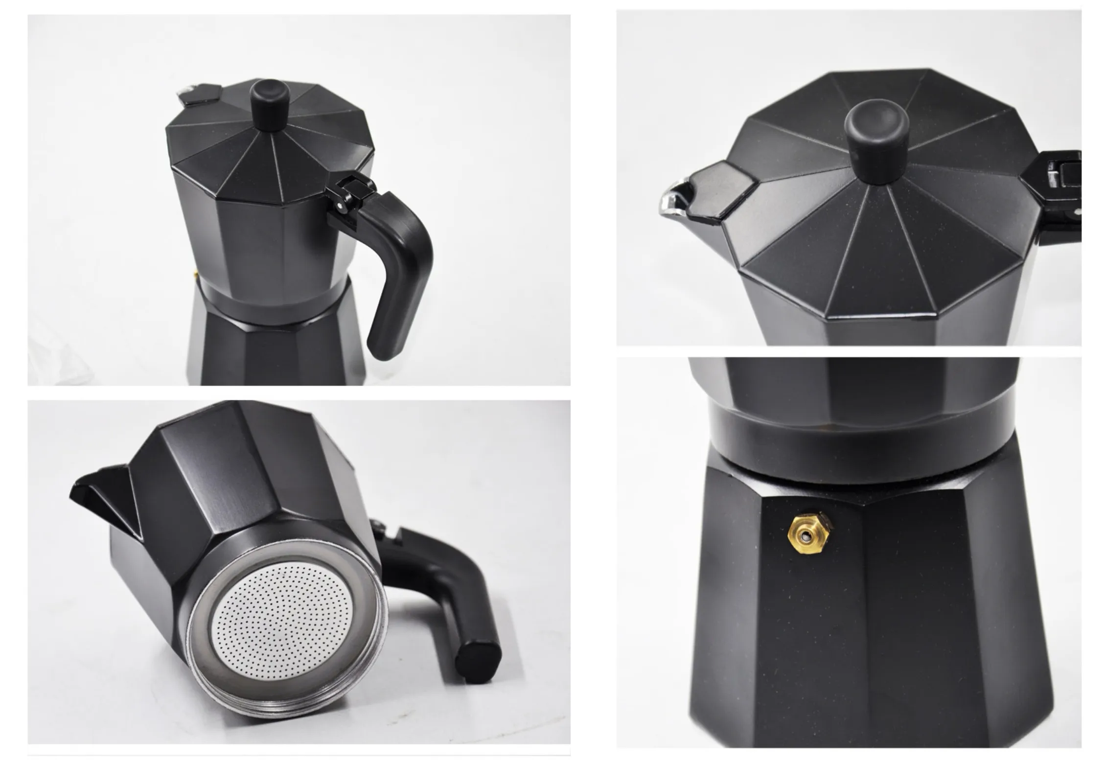 Factory Price Italian Style Black Red Blue White Colored Induction ...