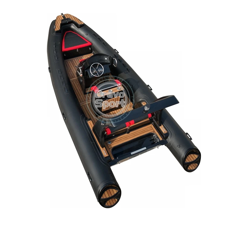 20ft Pvc Orca Hypalon Fiberglass Boat High Quality Deluxe Fishing Speed ...