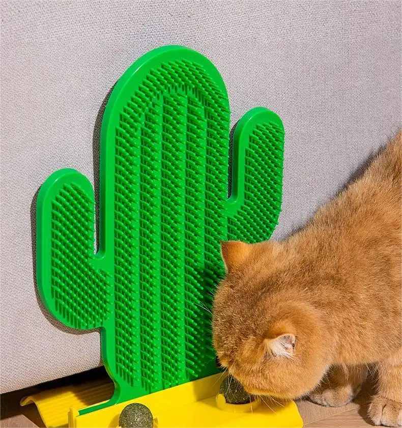 Cat Wiper Corner Tickle Toy Tickle Wiper Massage Brush Face Wiper Hair ...