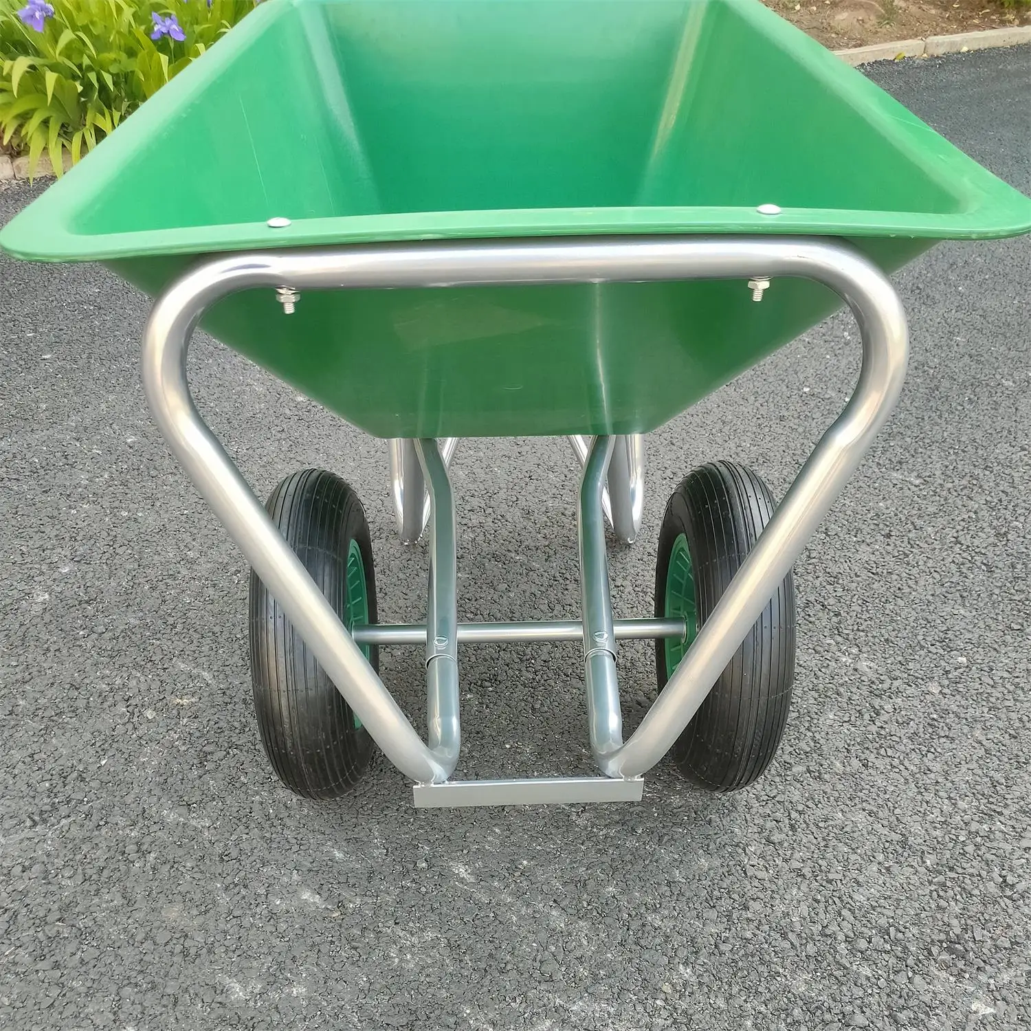10cuft Large Capacity Dual Wheel Barrow 100l Water Capacity,Farm Wheel ...