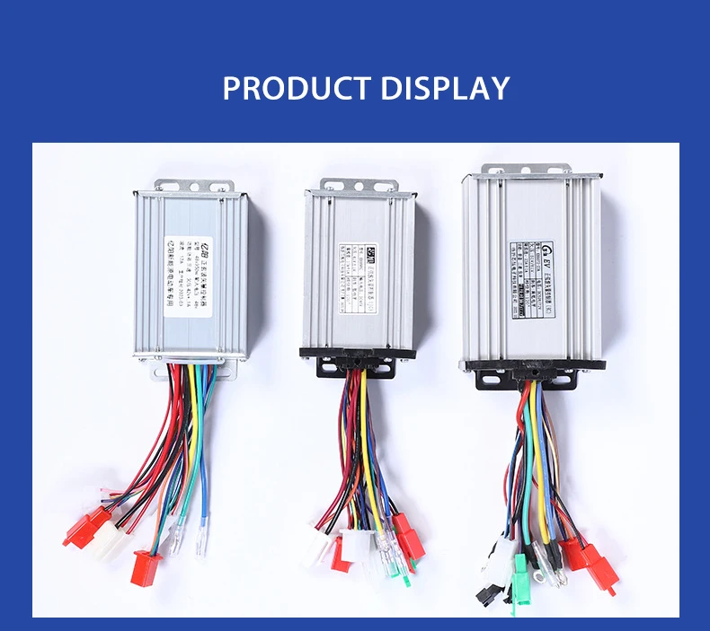 Electric Vehicle Motor Controller 48v60v 350w Brushless Motor ...