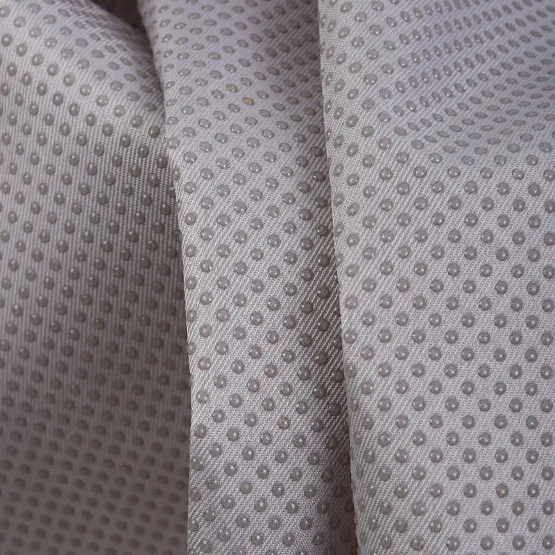 Custom Polyester Taffeta Dotted Anti Non Slip Resistant Fabrics ...