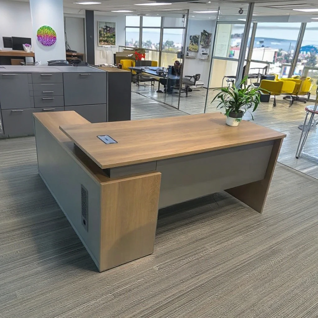 Luxury Modern Executive Office Desk High Quality Wooden Furniture with ...
