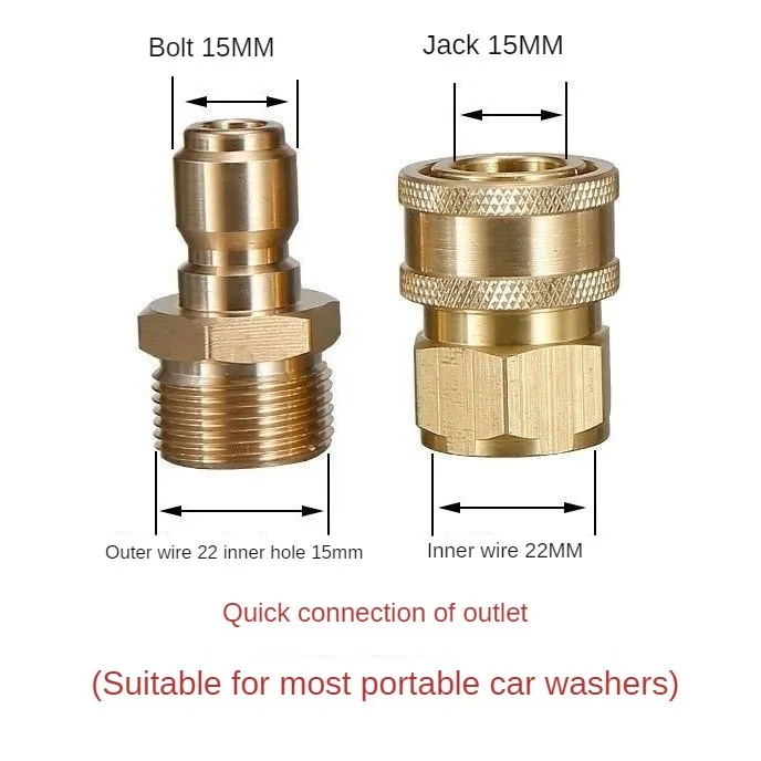 Pressure Washer Adapter Set Quick Connect Kit With Female Thread Quick ...