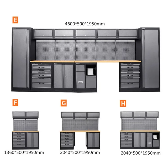 Modular Toolbox Tool Storage System Metal Cabinets For Garage - Buy ...