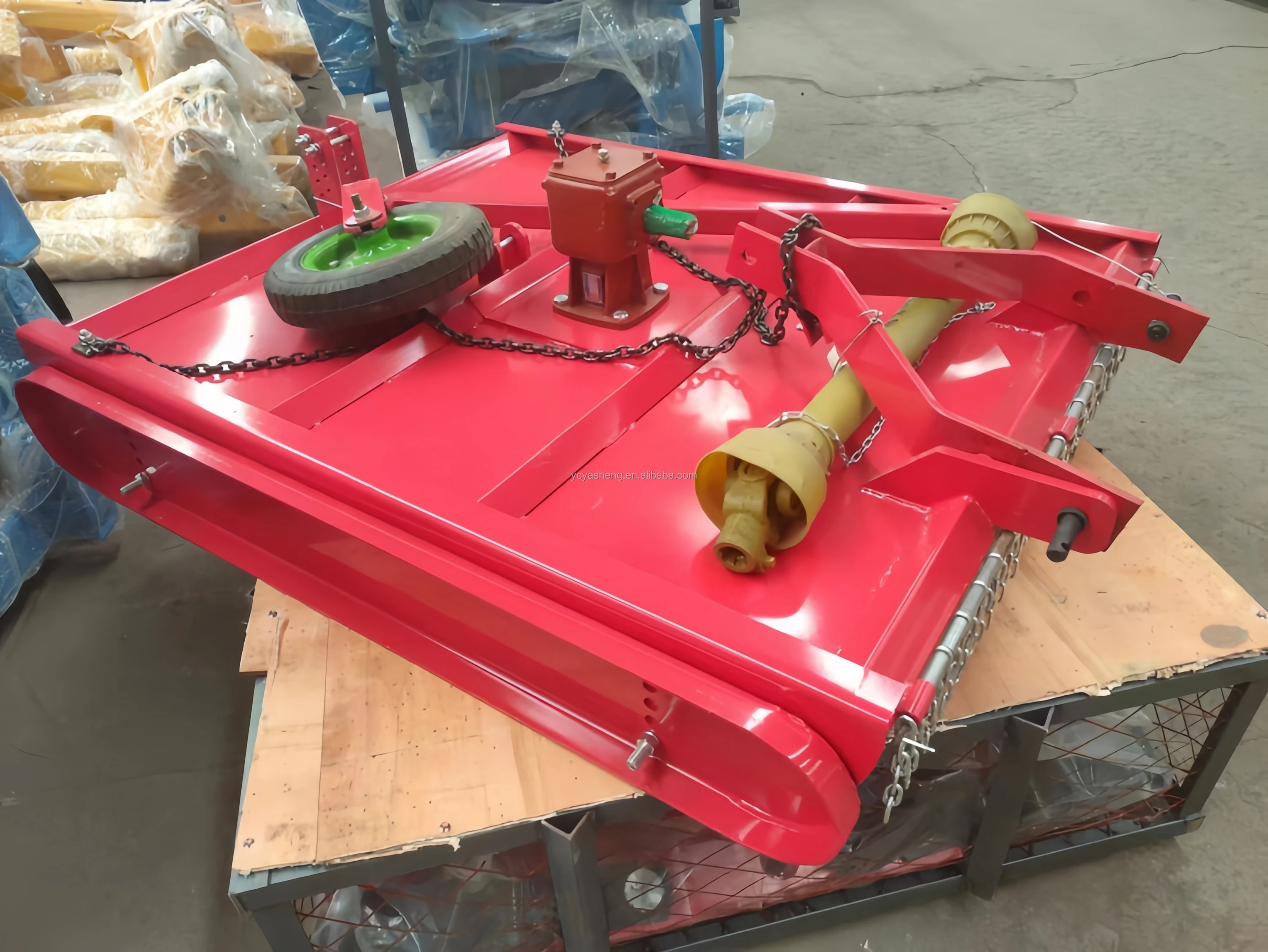 Farm Tractor Hitch Bush Hog Mower Heavy Duty Rotary Mower Mahine on ...
