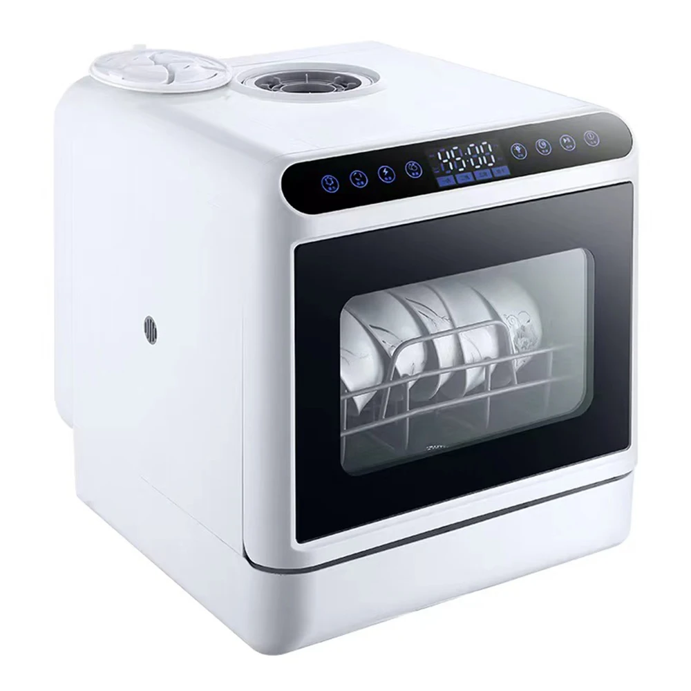 1000w Tabletop Dishwasher Uv Lamp Disinfection Dish Washer Hot Air ...