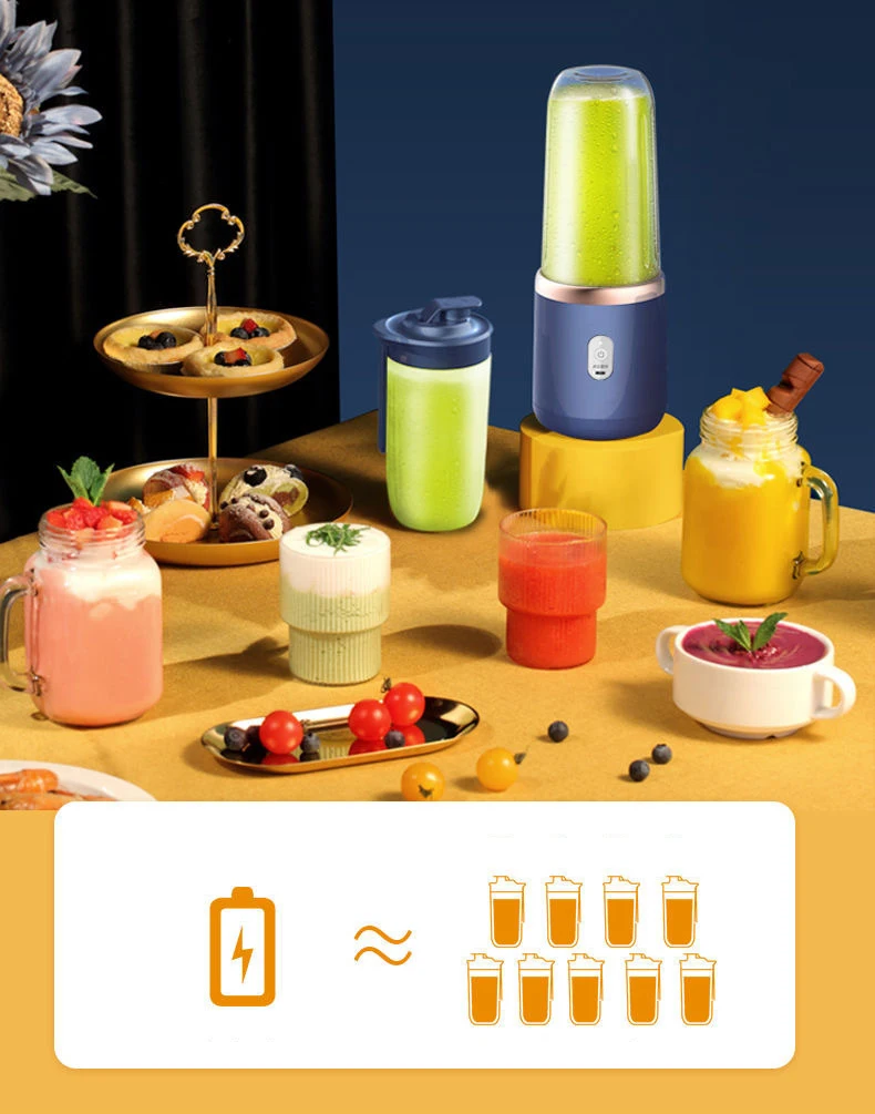Mini Blender Bottle - Portable Juicer for Fresh Smoothies