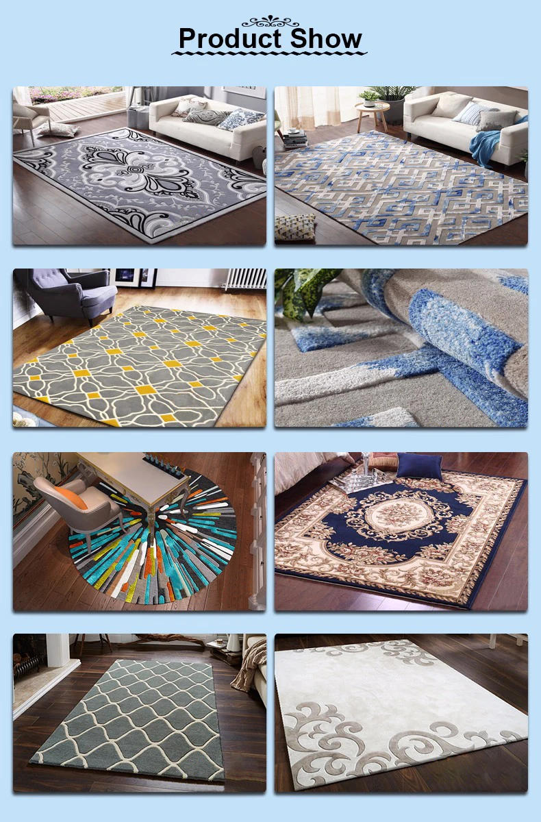 Luxury Large Floor Carpet Long for Living Rooms Bed Side Wool and Silk ...