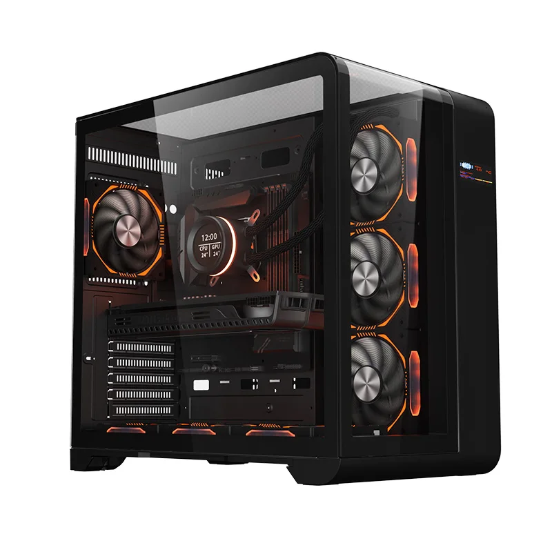 2024 New Arrival Gaming PC Case ITX Case Computer Case & Towers Custom Desktop Computer Gaming ...