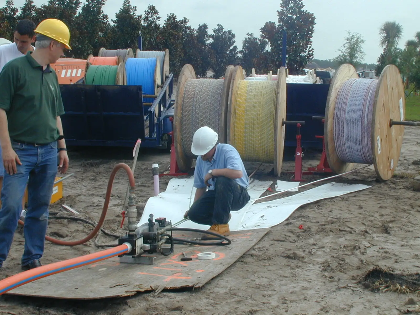 HDPE Microduct Bundle 7 Way 12/10mm for FTTX Direct Bury