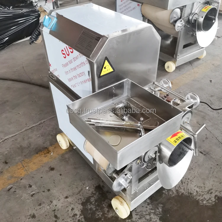 Fish Filleting / Deboning Machine Meat Separator For Fish Shrimp ...