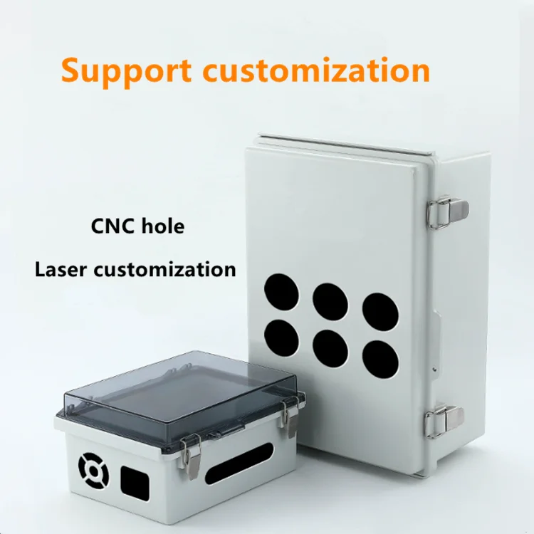 IP66 Plastic Electrical Enclosure Junction Box Shell, Outdoor ...