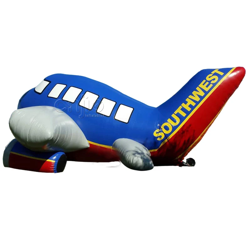 Large 3m Inflatable Blimp Airplane Model - Waterproof, Custom Logo ...